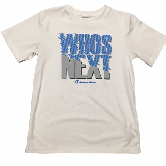 Champion | Shirts & Tops | Bogo Boys Shirt Champion Whos Next 416 ...